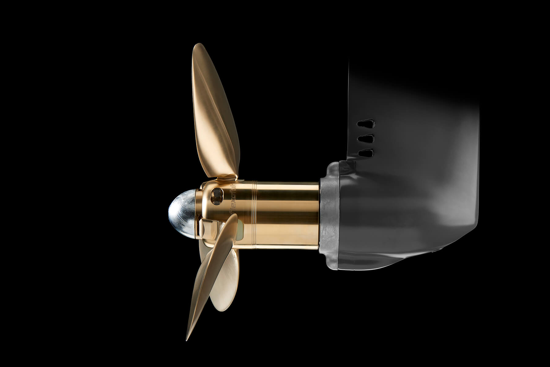 3 Blade saildrive Folding Propellers for sailboats by Flexofold